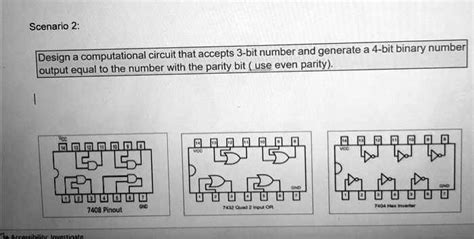 Scenario 2 Design A Computational Circuit That Accepts 3 Bit Number And Generate A 4 Bit Binary