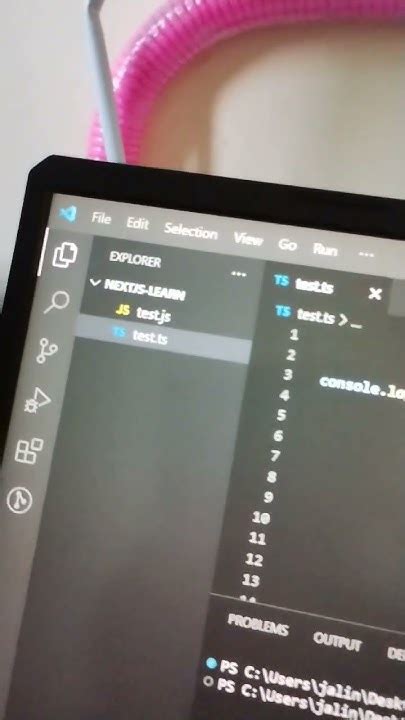 How Typescript Run In Vscode Day 275 Youtube