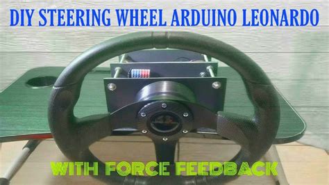 Diy Steering Wheel Arduino Leonardo With Force Feedback Arduino