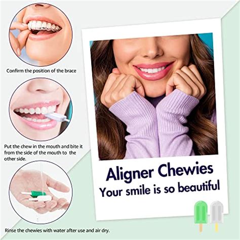 Chewies For Invisalign Aligners CITYWAY Aligner Chewies Pieces Popsicle Silicone Chewies