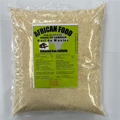 Grain Of Cassava Gari Douty African
