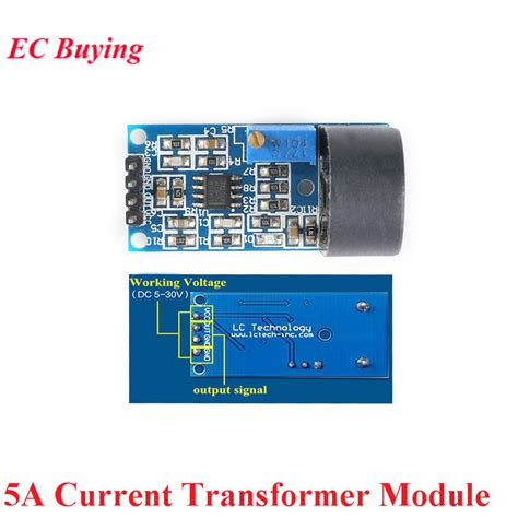 Ac Current Sensor Zmct103c ความแม่นยําสูง Transformer Single Phase 5a