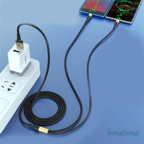 Dây Cáp Sạc Nhanh Trong Hai Đầu Micro USB Dài M Cho Điện Thoại Máy Tính Bảng Shopee