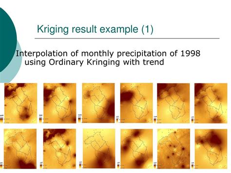 Ppt Spatial Interpolation Of Monthly Precipitation By Kriging Method Powerpoint Presentation
