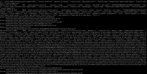 After Upgrade From V101 To Master The Harborcluster Status Is Fail · Issue 719 · Goharbor