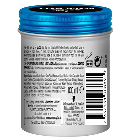 Got2b Beach Matt Matt Paste 100 Ml แว็กซ์จัดแต่งทรงผม Th