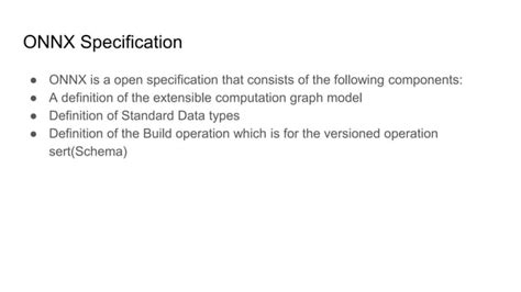 Onnx And Onnx Runtime PPTX