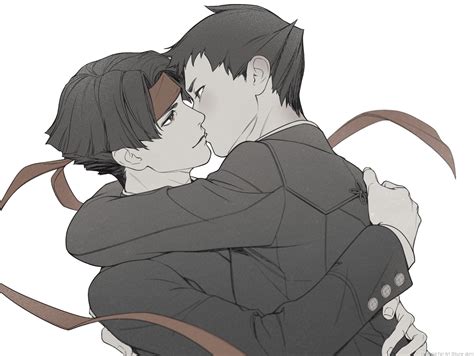 Ryunosuke Naruhodo And Kazuma Asogi Ace Attorney And More Drawn By Kune Akiro Danbooru