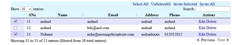 Checkbox Column On Server Side Processing And Remember Selected Checkboxes And Saving Stage