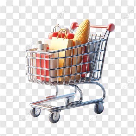3d 장바구니 바구니 쇼핑 카트 쇼핑백 Png 일러스트 및 이미지 에 대한 무료 다운로드 Pngtree