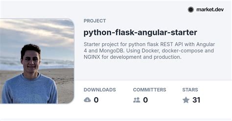 Python Flask Angular Starter Ecosystem Directory Marketdev