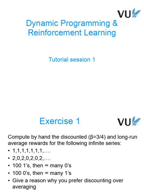 tutorial 1 pdf dynamic programming applied mathematics