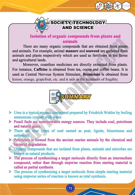 Organic Compounds Chapter 3 Chemistry 12th Text Book