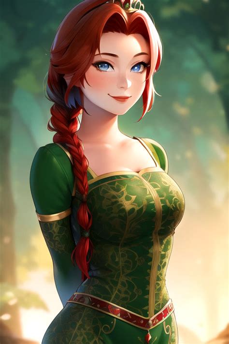 Ai Art Princess Fiona 5 By Cposample On Deviantart