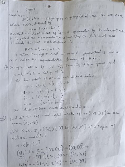 Maths Unit 4 Notes Pdf