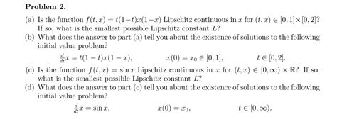 solved problem 2 a is the function f t x t 1 t x 1 x