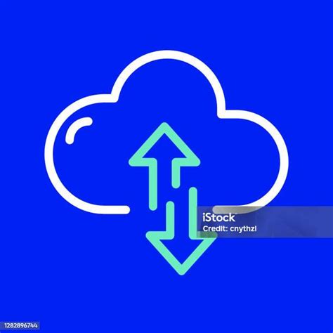 클라우드 컴퓨팅 라인 아이콘입니다 편집 가능한 스트로크 간단한 윤곽선 아이콘입니다 0명에 대한 스톡 벡터 아트 및 기타 이미지 0명 개념 그래픽 사용자 인터페이스