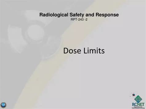 PPT Dose Limits PowerPoint Presentation Free Download ID 2810115