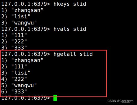 Redis常用命令——hash篇redis Hash用法 Csdn博客