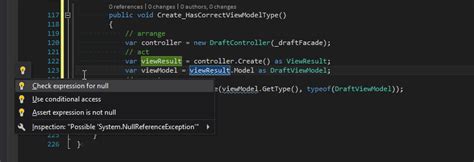 C Good Unit Tests When Resharper Bugs For Null Checks Code Review