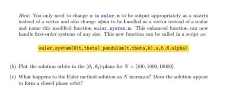 Solved Problem 3 20 Pts Consider The Motion Of A Swinging