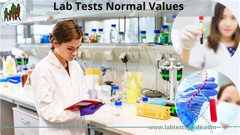 List Of Lab Tests Normal Values Reference Ranges Unites And Terminologies Lab Tests Guide