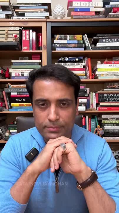 [video] Arvind Vijay Mohan On Linkedin On This Episode Of Humans To Know The Story Of An
