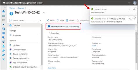 How To Rename Device In Intune A Quick Walk Through Device Management Blog