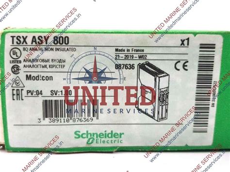SCHNEIDER ELECTRIC TSXASY ANALOG OUTPUT MODULE MODICON PREMIUM OP MULTIRA United Marine