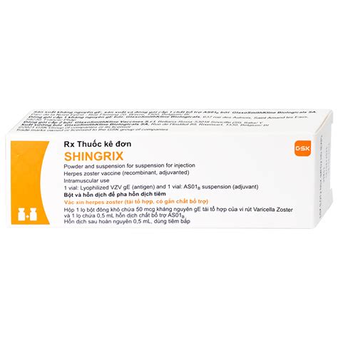 Vắc Xin Shingrix Bỉ Phòng Bệnh Zona Thần Kinh Giời Leo