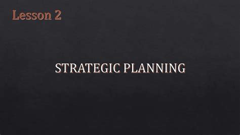 Strategic Management Powerpoint Presentation Pptx Business Administration Business