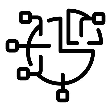 Content Pie Chart Icon Outline Style 15892491 Vector Art At Vecteezy