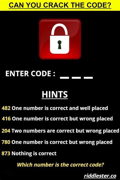 Riddle Of The Day Coding Coding Games Hard Riddles