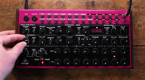 Behringer Edge Un Compagnon De Synthé De Percussion Pour Votre Crave