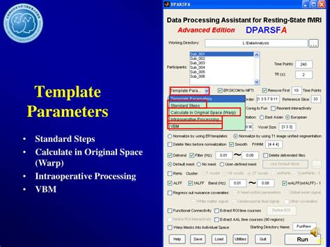 Ppt Data Processing Of Resting State Fmri Part 3 Dparsf Advanced Edition Powerpoint