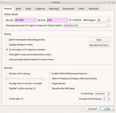 How To Configure WSJT X On Ubuntu LinuxER Eu