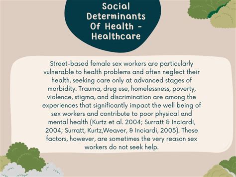 Health Care Access And Sex Work Sex Work