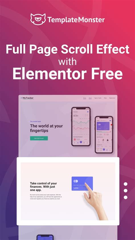 Full Page Scroll Effect With Elementor Free Free Learning Tutorial