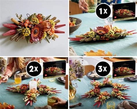 Lego Icons კონსტრუქტორი ასაწყობი ყვავილები 812 ნაწილი Veli Store