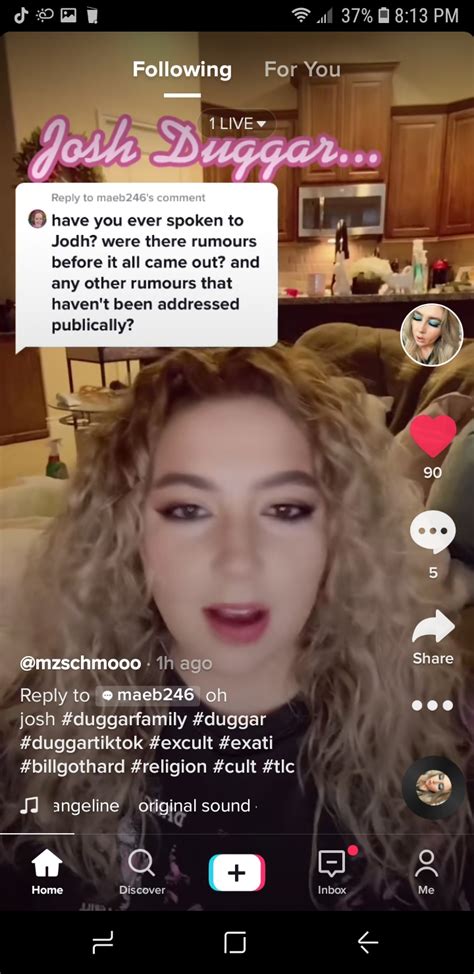 This Tick Tocker Talks Sex Pest R Duggarssnark