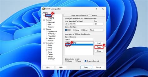 How To Change The PuTTY SSH Session Window Title