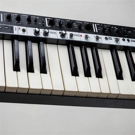 Premium Photo Keyboard Piano Isolated 3d Rendering