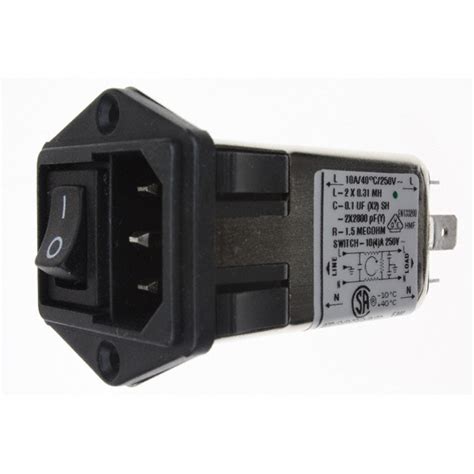 10cfe1 Te Connectivity Corcom Filters Connectors Interconnects Digikey