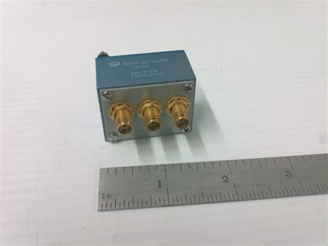 Mini Circuits 15542 Zmsc 2 1w Splitter Coaxial Microwave Bmi Surplus
