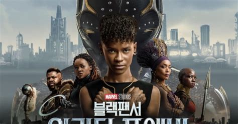 [공식] 블랙 팬서 와칸다 포에버 개봉 첫날 18만명 봤다…박스오피스 1위