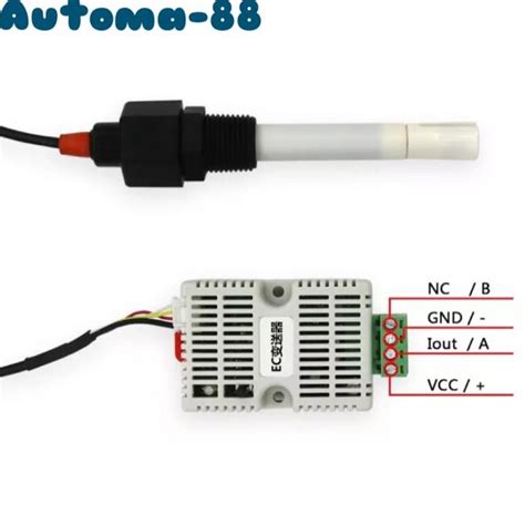 Jual Conductivity Transmitter Ec Output 4 20ma 24vdc 0 2200 Us Cm Shopee Indonesia