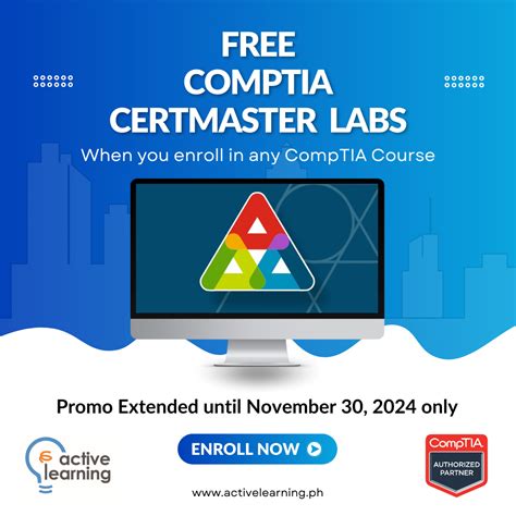 Comptia Certmaster Labs Promo Activelearning