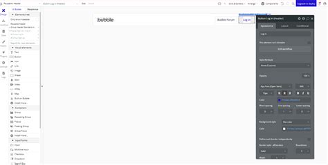 configuring login and signup workflows in bugs bubble forum