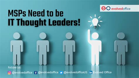 Msps Need To Be It Thought Leaders