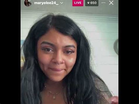 Model Maryelee24 Instagram Live 52624 Youtube